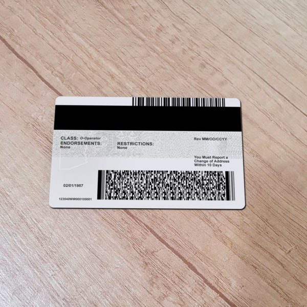 Editable Arizona Driver License Template PSD – Realistic Custom Novelty ID