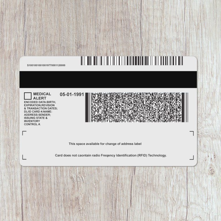 Michigan Driver License Template PSD – Industrial-Grade Editable ID for ...