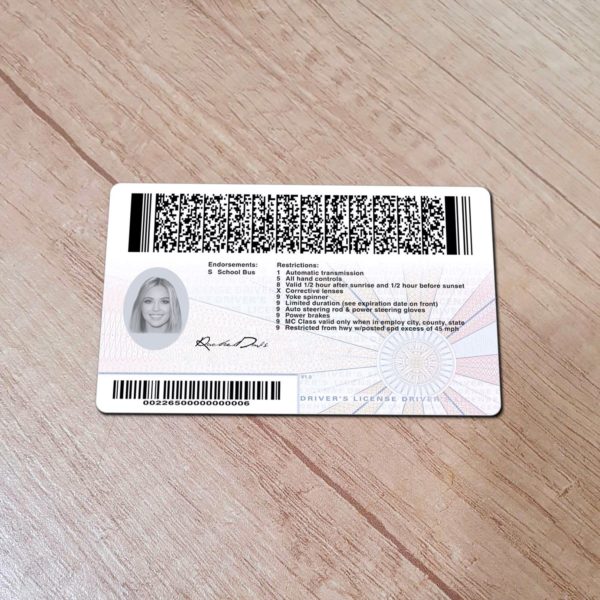 Virginia Driver License Template PSD – Secure Editable ID for Legal UX ...