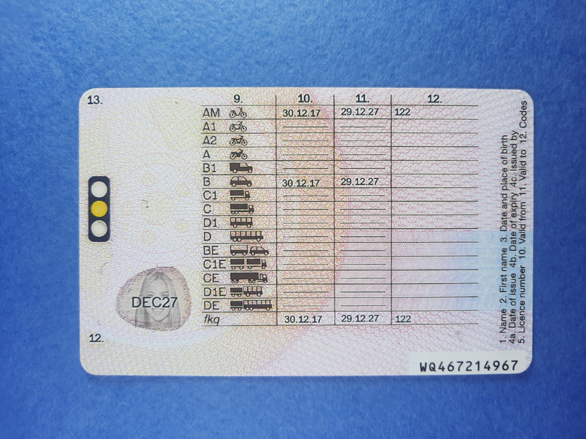 Custom license maker - Make a novelty DL online