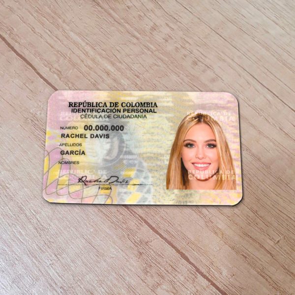Columbia Editable Identity Card | Instant Digital Access