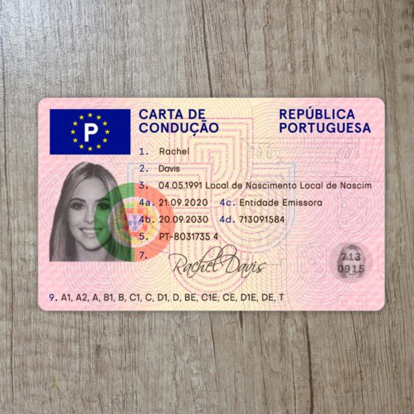Editable Portugal DL Template | Digital PSD Mock