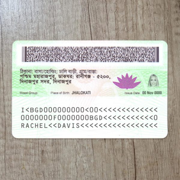 Editable Bangladesh ID Card Template | PSD & JPEG Download