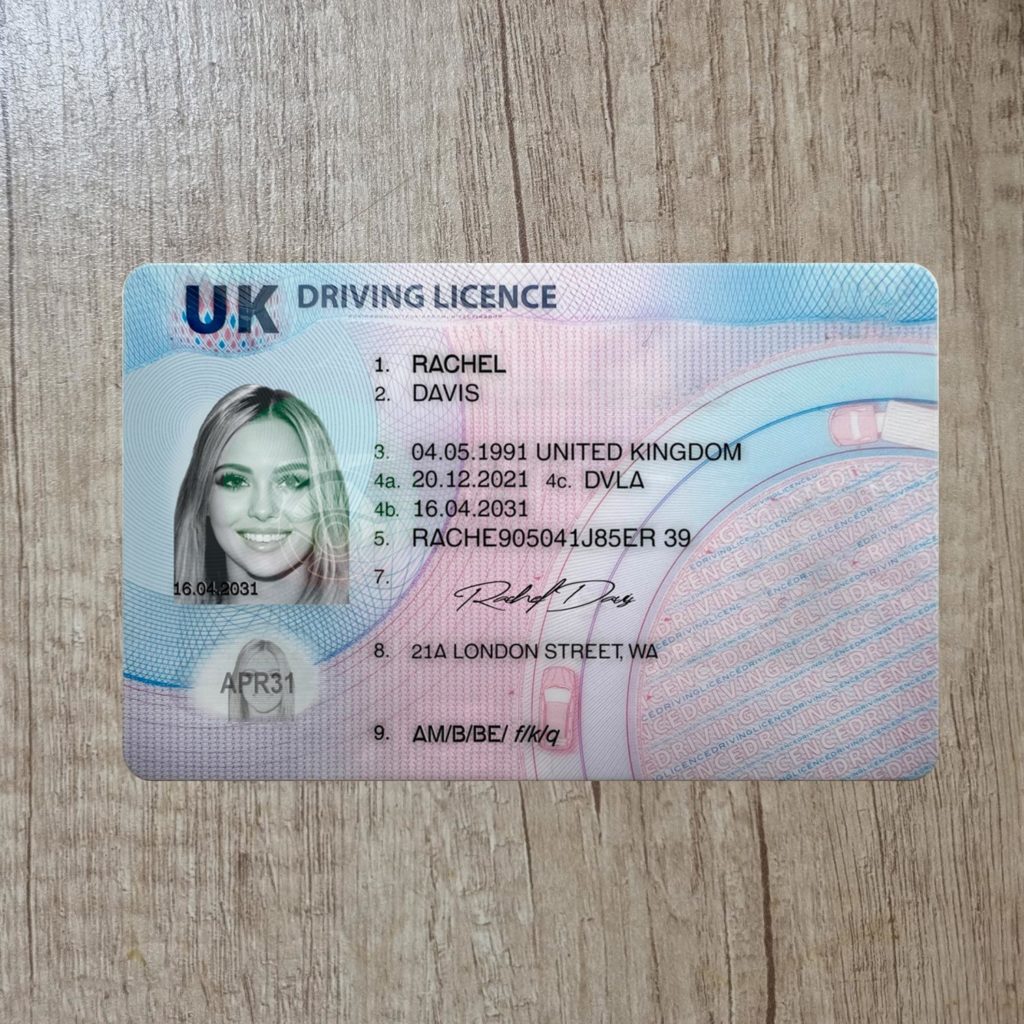 Ireland Driver License Template PSD | Editable Download